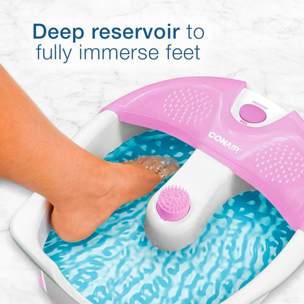 Conair Pedicure Foot Spa with Vibration Massage & Heat — Shop Home Med