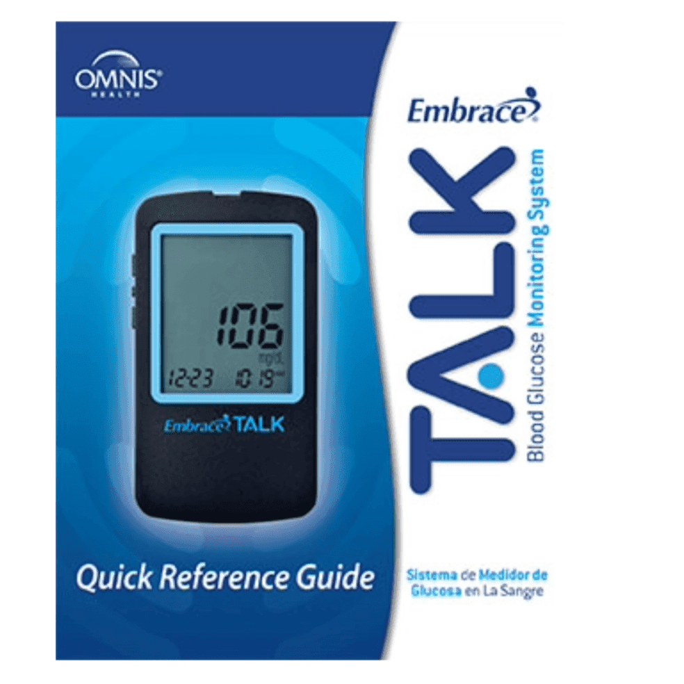 Embrace Talk Blood Glucose Monitor – Shop Home Med