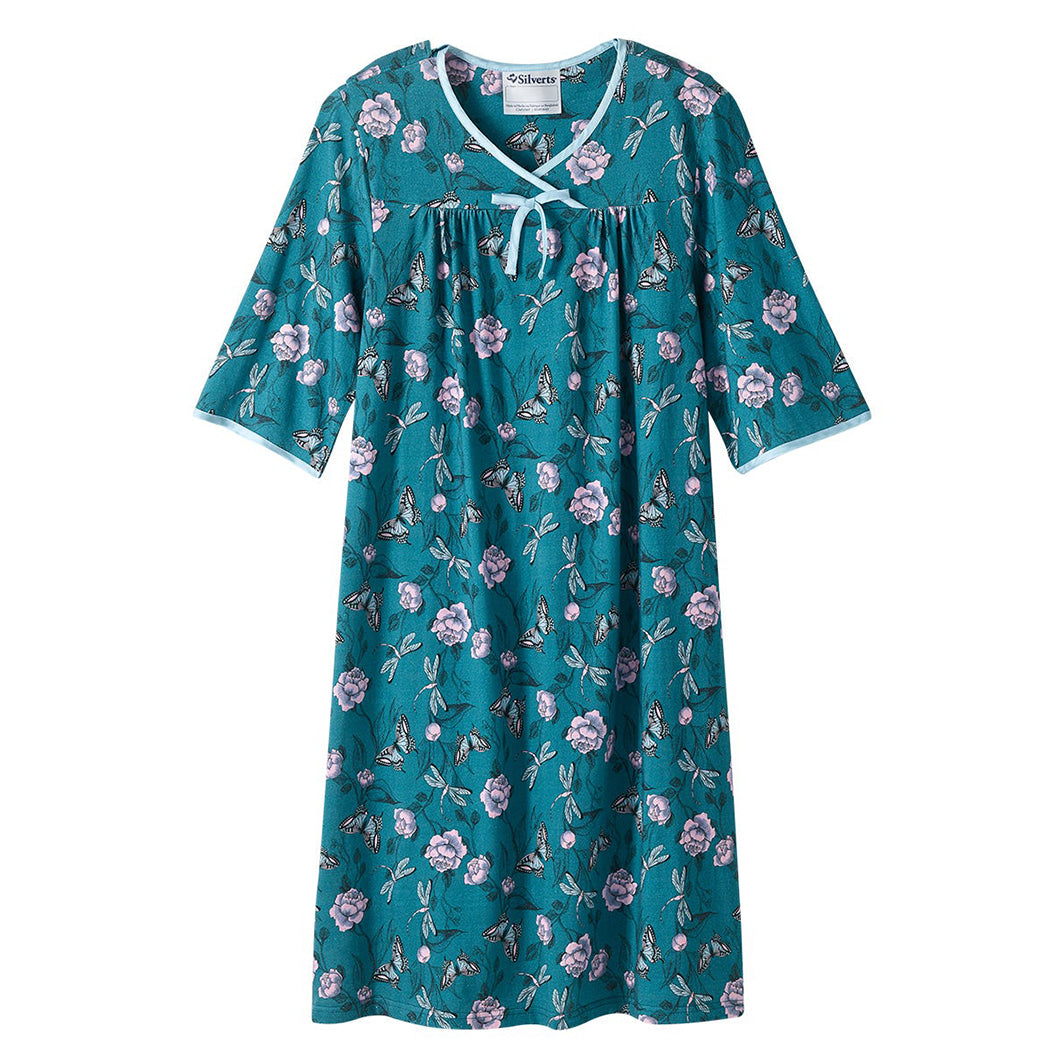 Silverts Limited Edition Women's Open Back Hospital and Homecare Gown ...