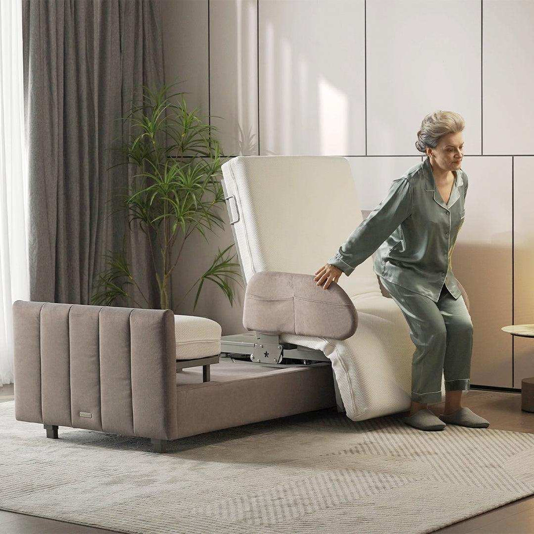 Orin Starsleep Rotating Adjustable Bed | Sleep-to-Stand Hospital Bed