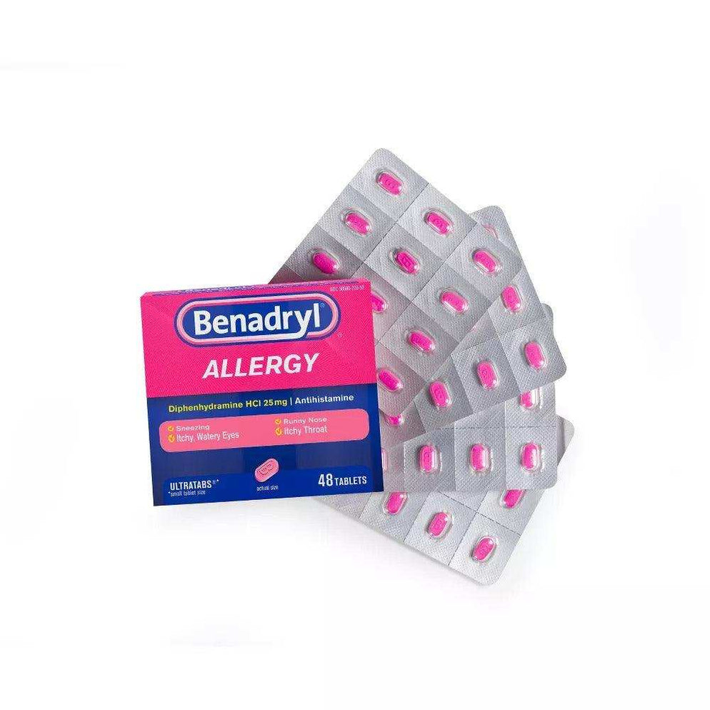 Benadryl Ultra Allergy Relief Tablets — Shop Home Med