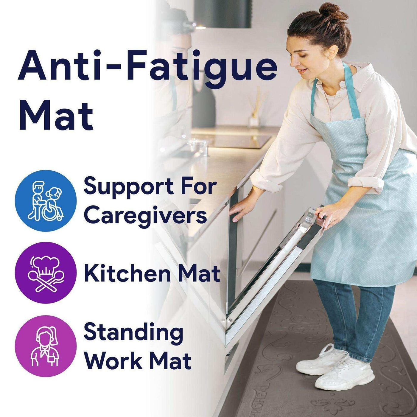 Beveled Fall Mat For Fall Prevention For Seniors — Shop Home Med