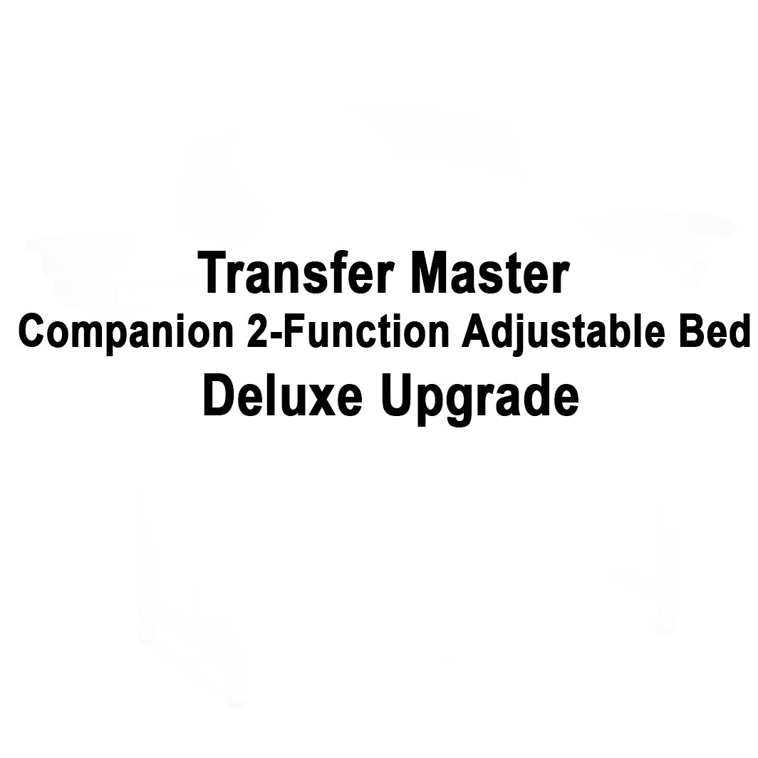 Transfer Master Companion 2-Function Adjustable Bed Deluxe Upgrade