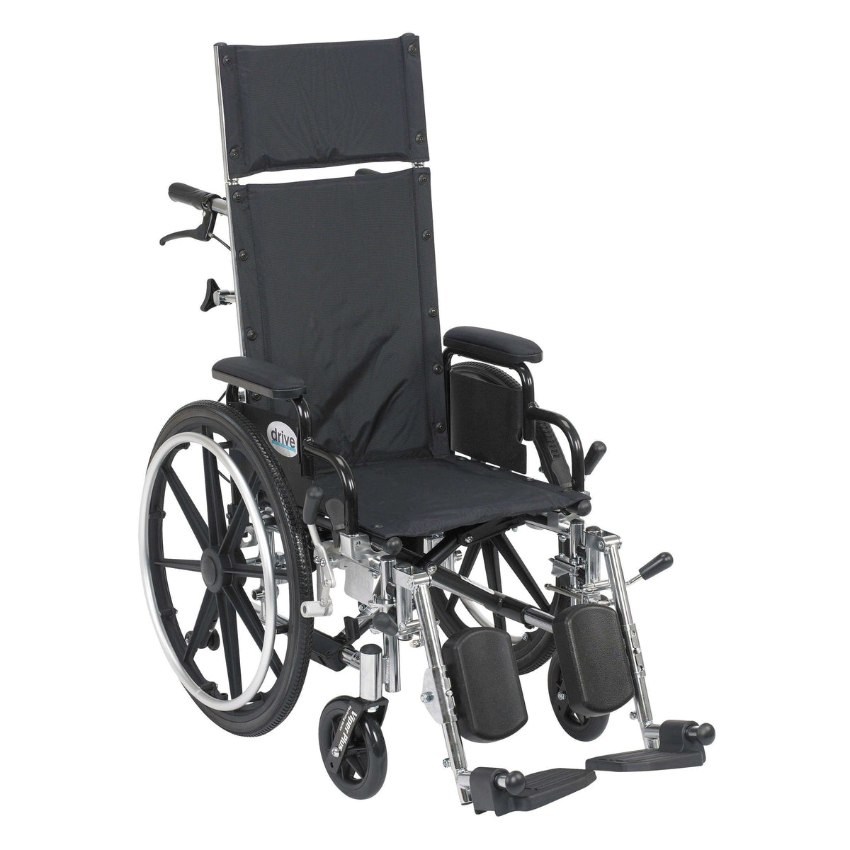 Drive Medical Viper Plus Light Weight Reclining Wheelchair