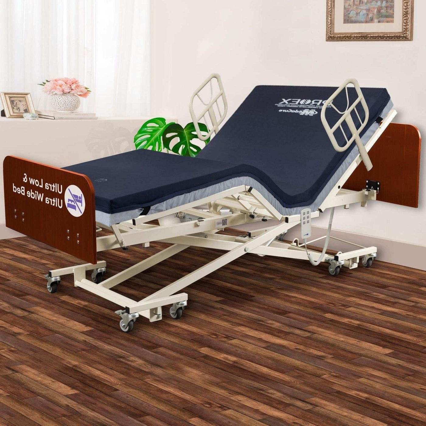 MedaCure Adjustable Electric Hospital Bed — Shop Home Med