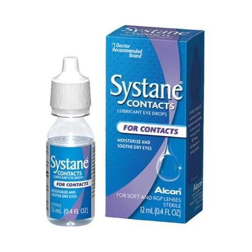 Systane Contacts Lubricating Eye Drops - 12mL