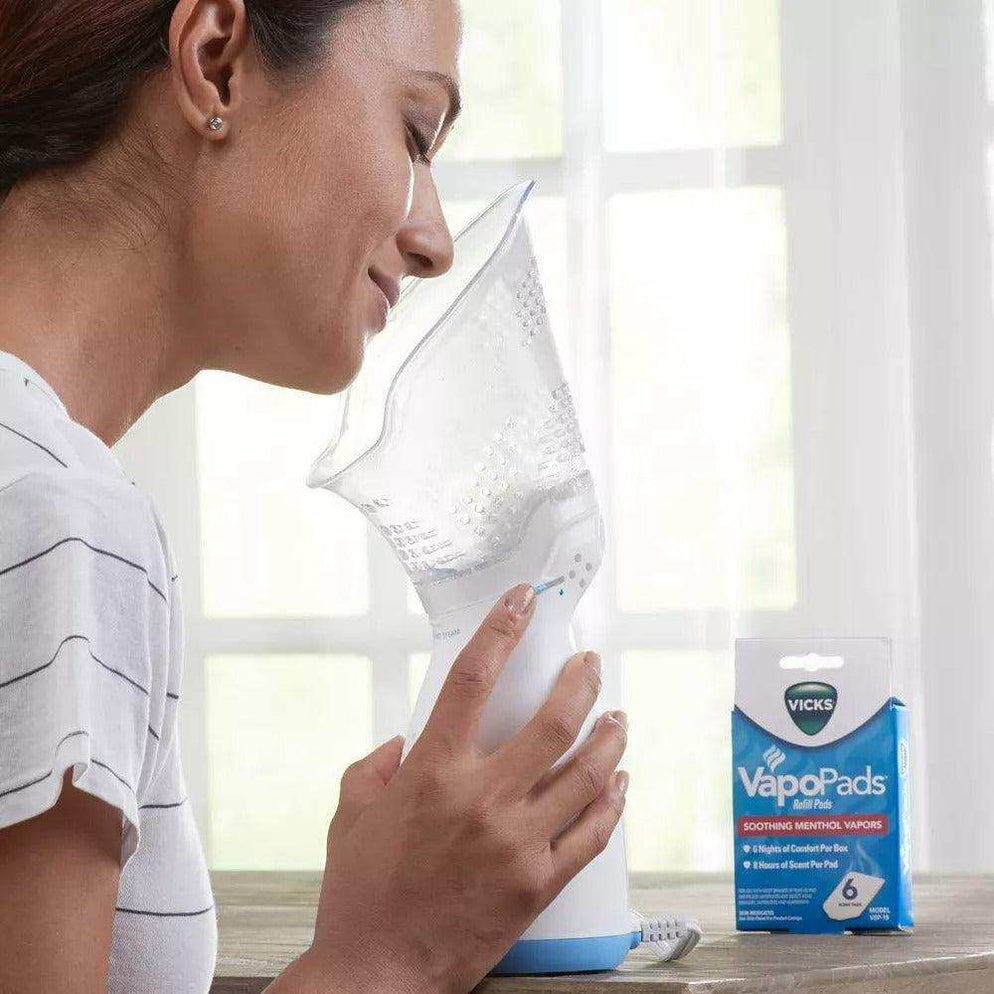 Vicks Personal Steam Inhaler with Variable Steam Control & Soft Mask