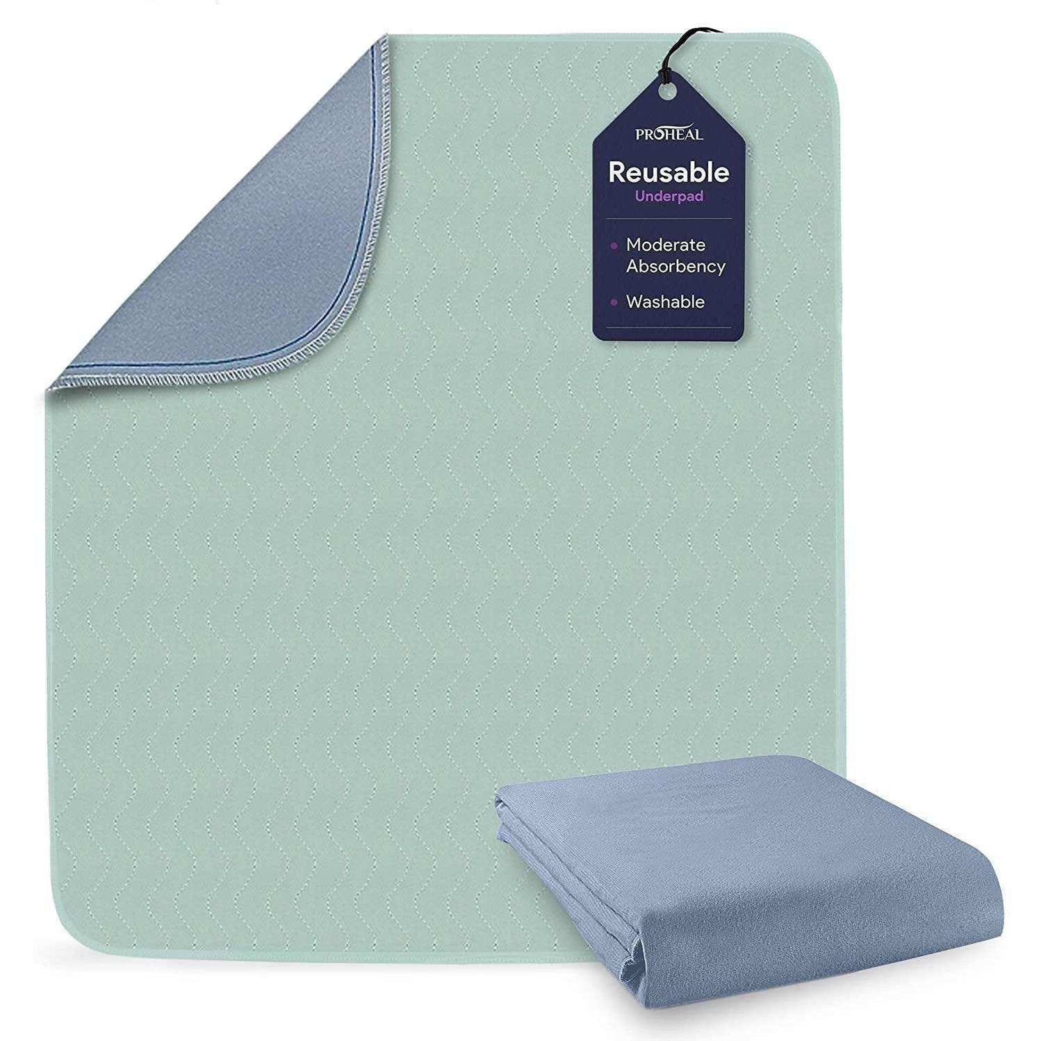 Washable Bed Pads - Wicking And Absorbent Chucks - 34"x36" — Shop Home Med