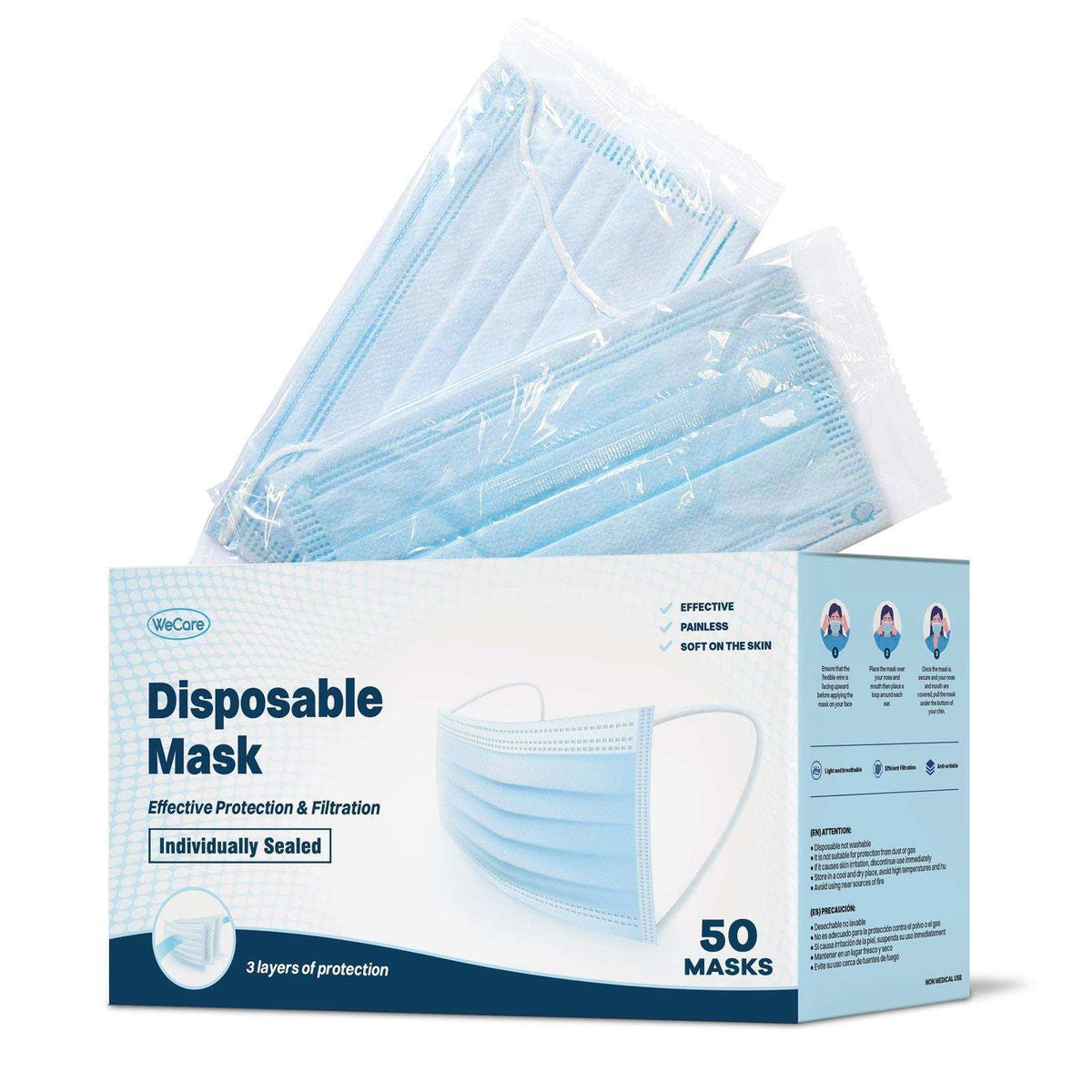 Nos importan las mascarillas azules